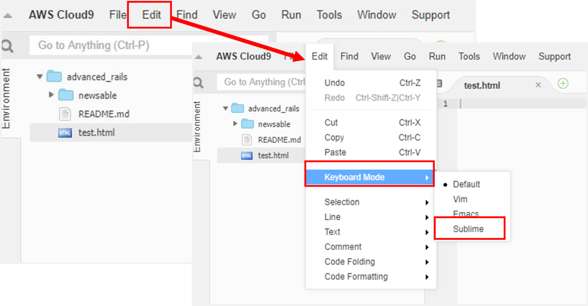 Cloud9のインターフェイス、基本設定方法【Ruby on Rails7開発の準備】 | SkillhubAI（スキルハブエーアイ）